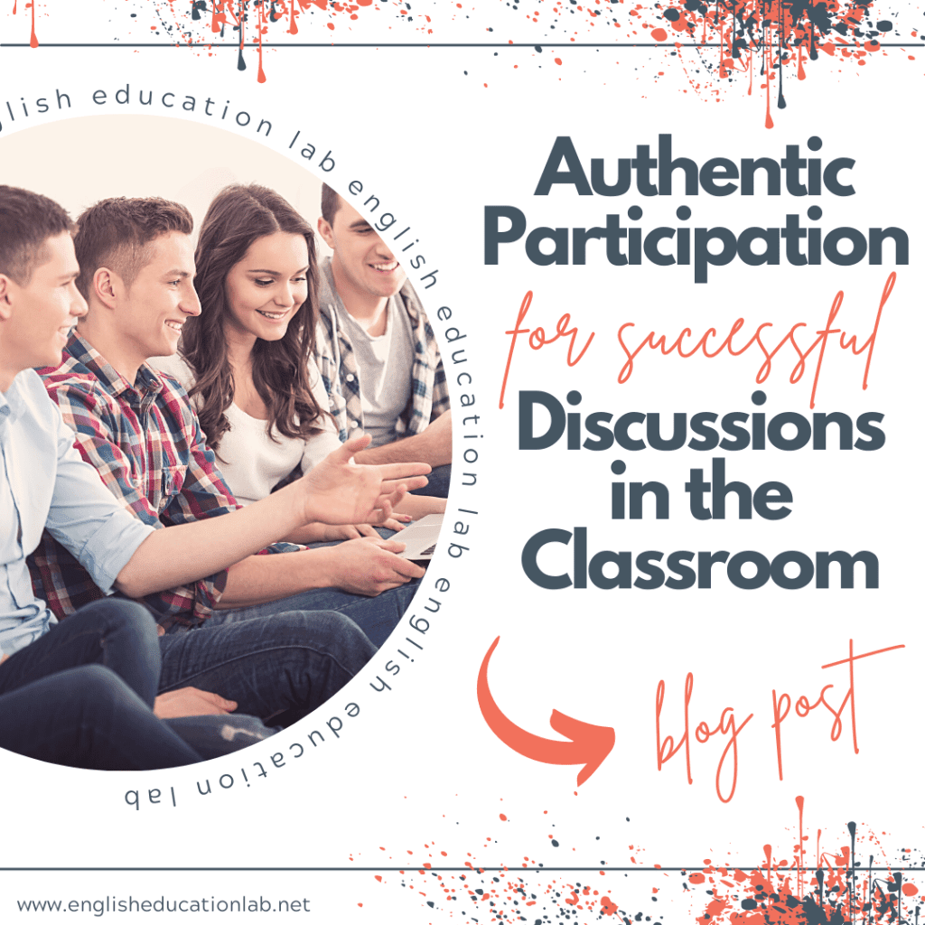 Authentic participation for successful discussions in the classroom ...