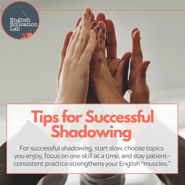 Shadowing technique: What it is and why every ESL learner should use it ...